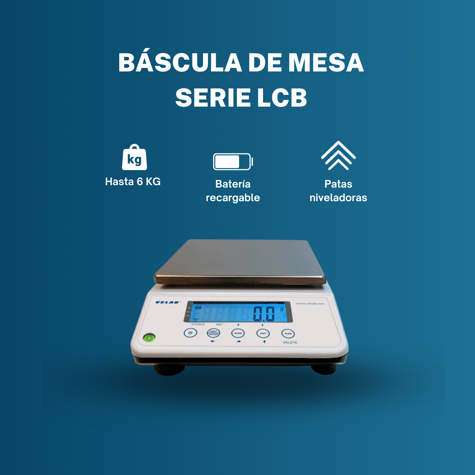 Báscula digital de precisión de 10 kg para laboratorio e industria ...