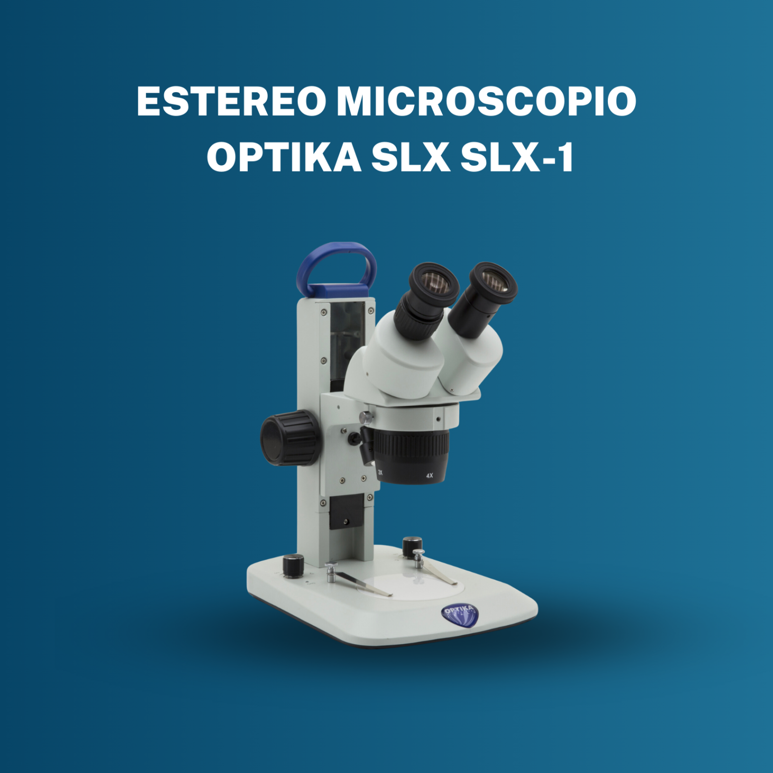 Estereomicroscopio profesional con iluminación EcoLED OPTIKA SLX-1 ...