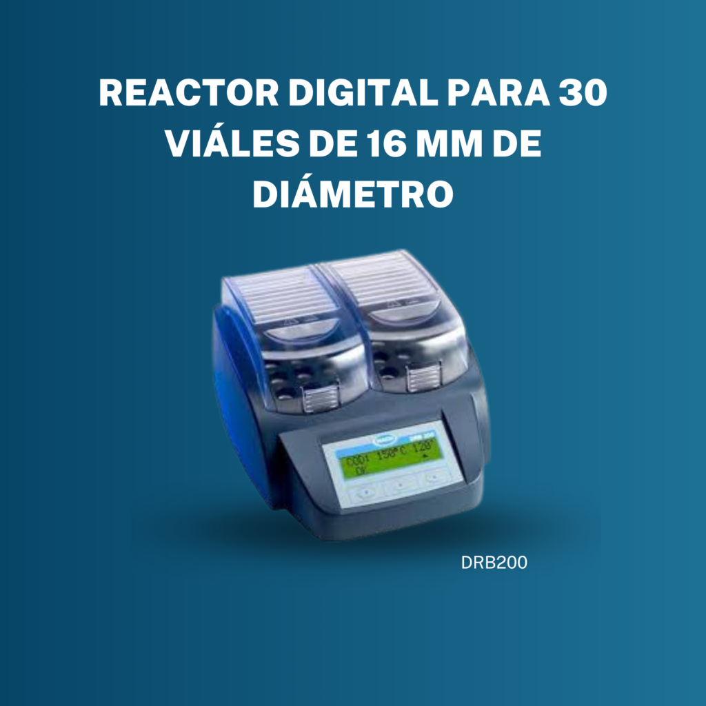 Termorreactor de Bloque Único para Viales de 16 mm, DRB200 de Hach ...