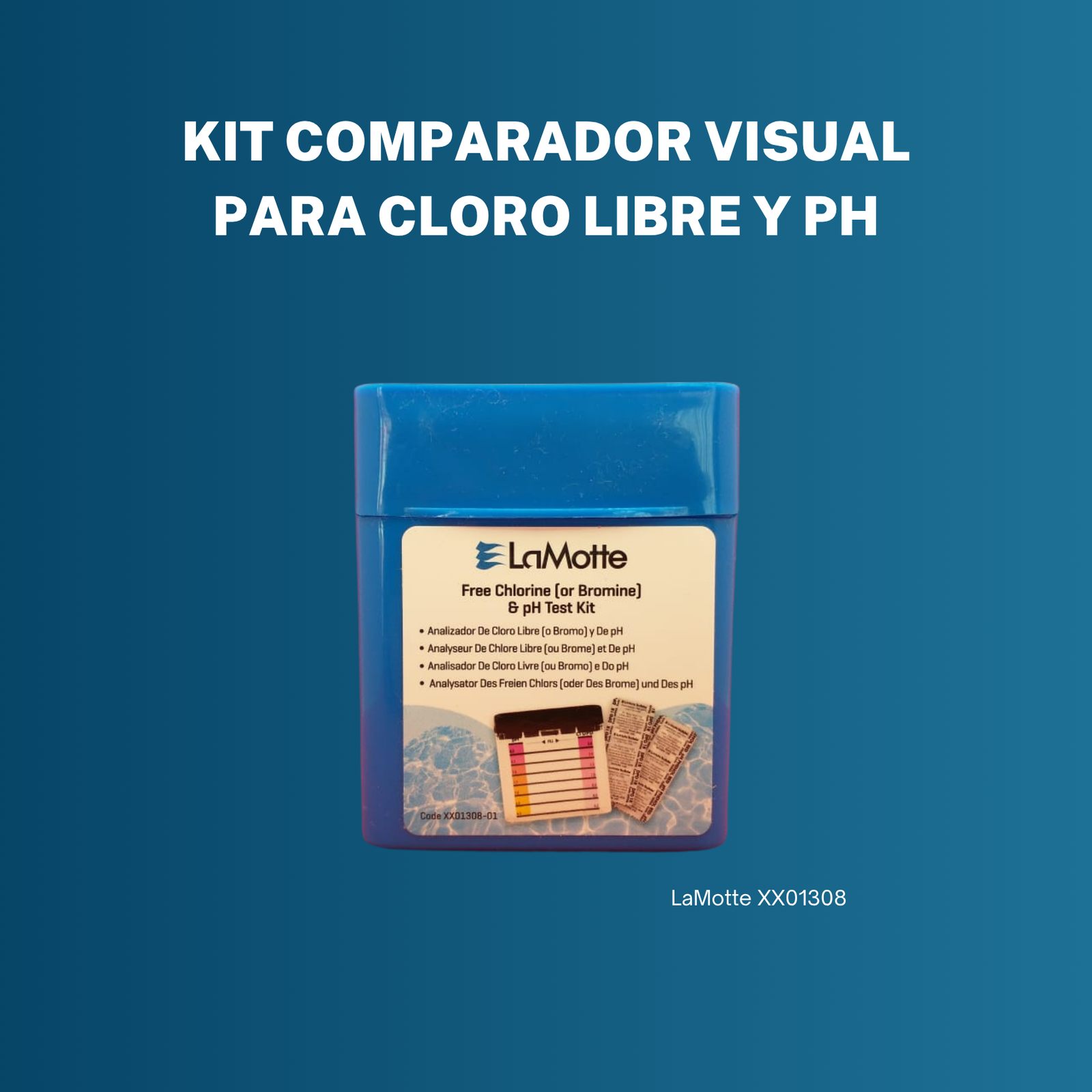 Kit Comparador Visual para Cloro Libre y pH LaMotte XX01308 – equiglass ...